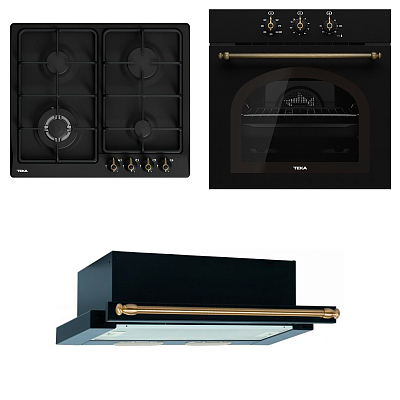 Комплект Teka Country (HRB 6100 ATB BRASS, EH 60 4G AI AL TR CI ...